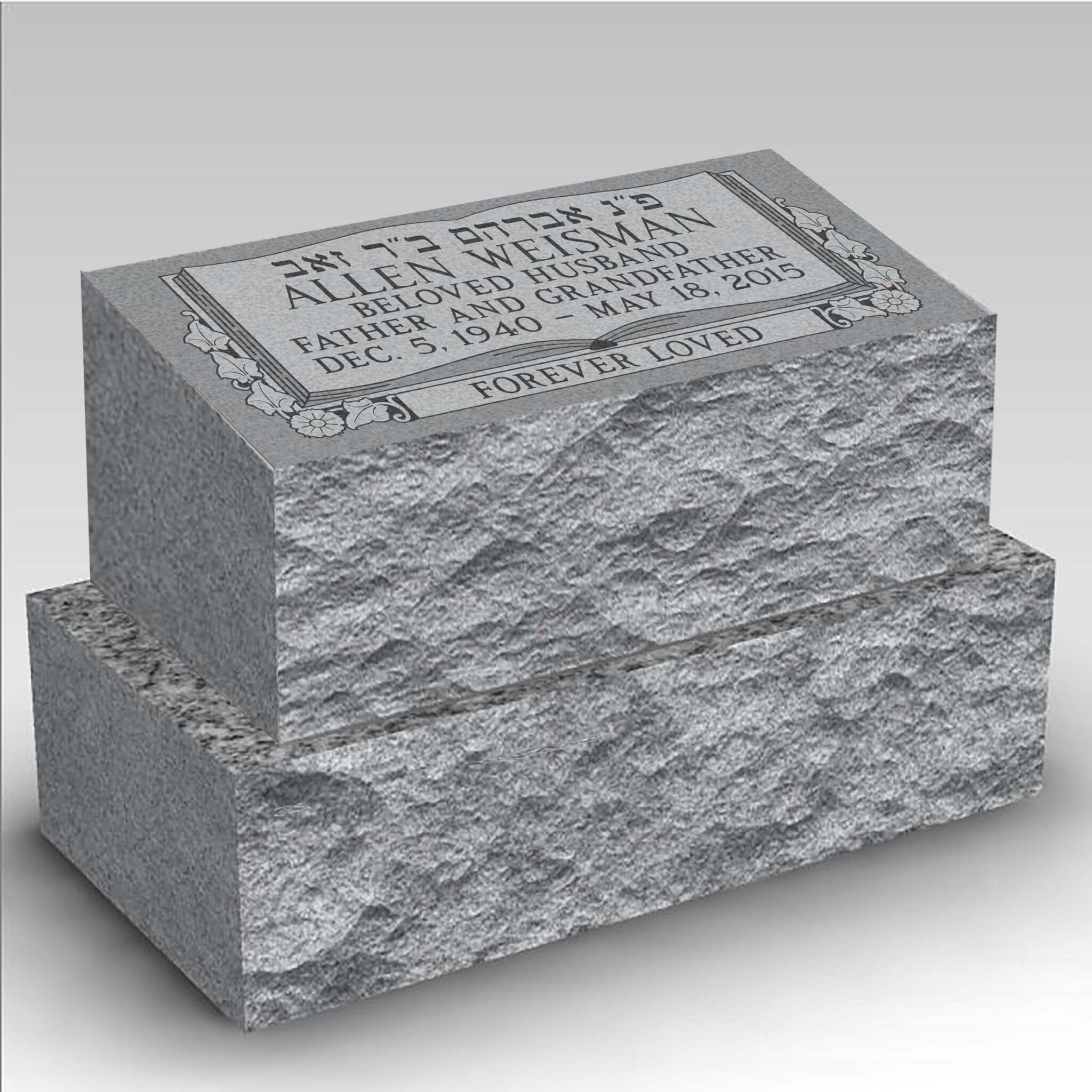 Top Jewish Footstones | Sprung Monuments